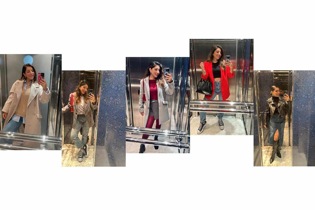 Elevator selfie about ootd - Art and You
